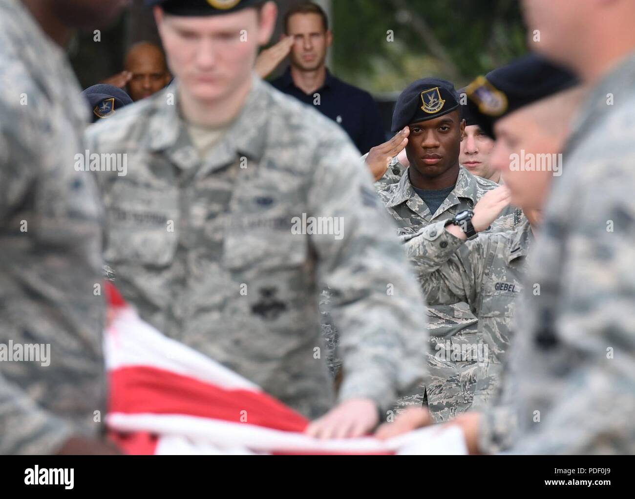 U.S. Air Force Senior Airman Matthew Williams, 81st Security Forces ...
