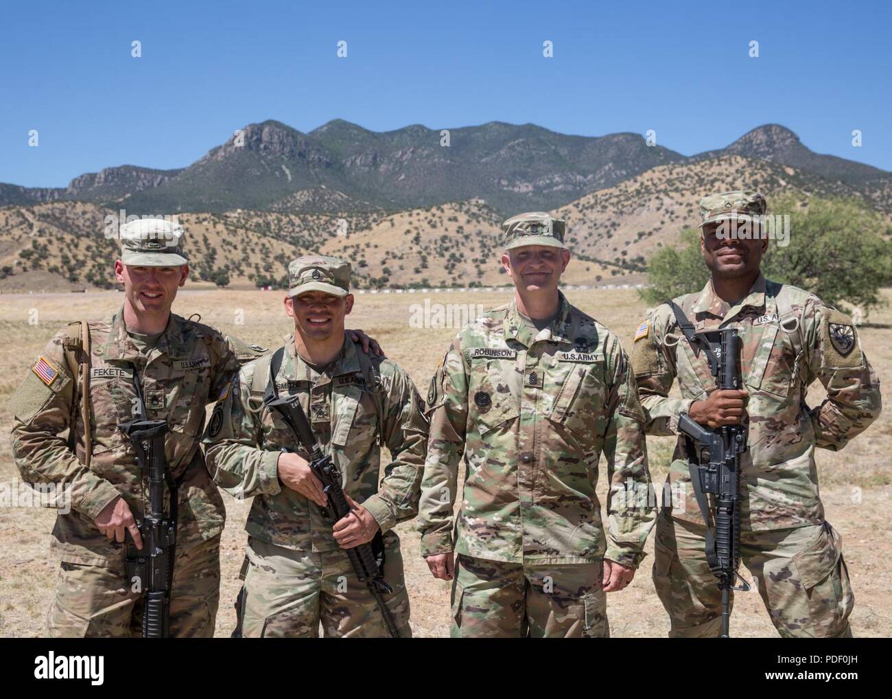 Command Sgt. Maj. Warren Robinson, Command Sergeant Major of the U.S ...