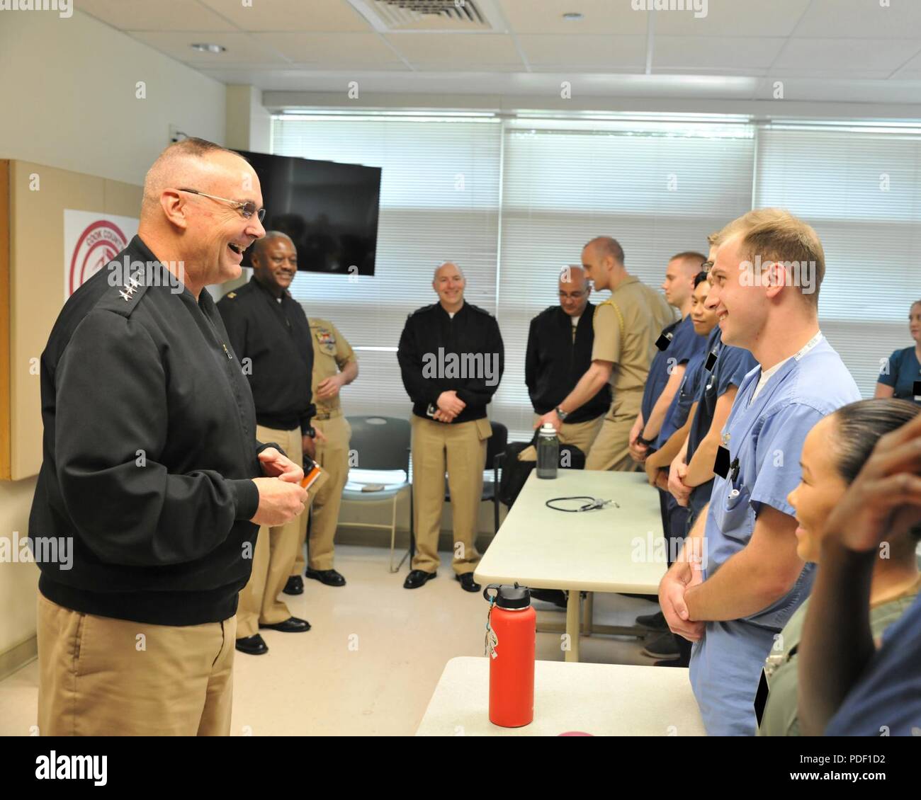 CHICAGO (May 15, 2016) Vice Adm. Forrest Faison, U.S. Navy surgeon ...