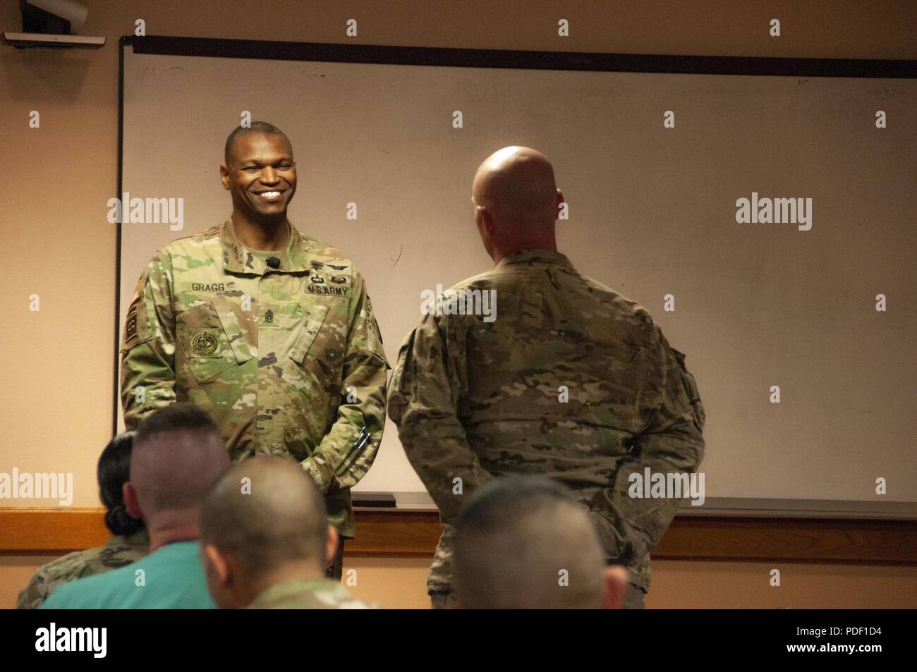 Command Sgt. Maj. Michael Gragg, command sergeant major, U.S. Army ...