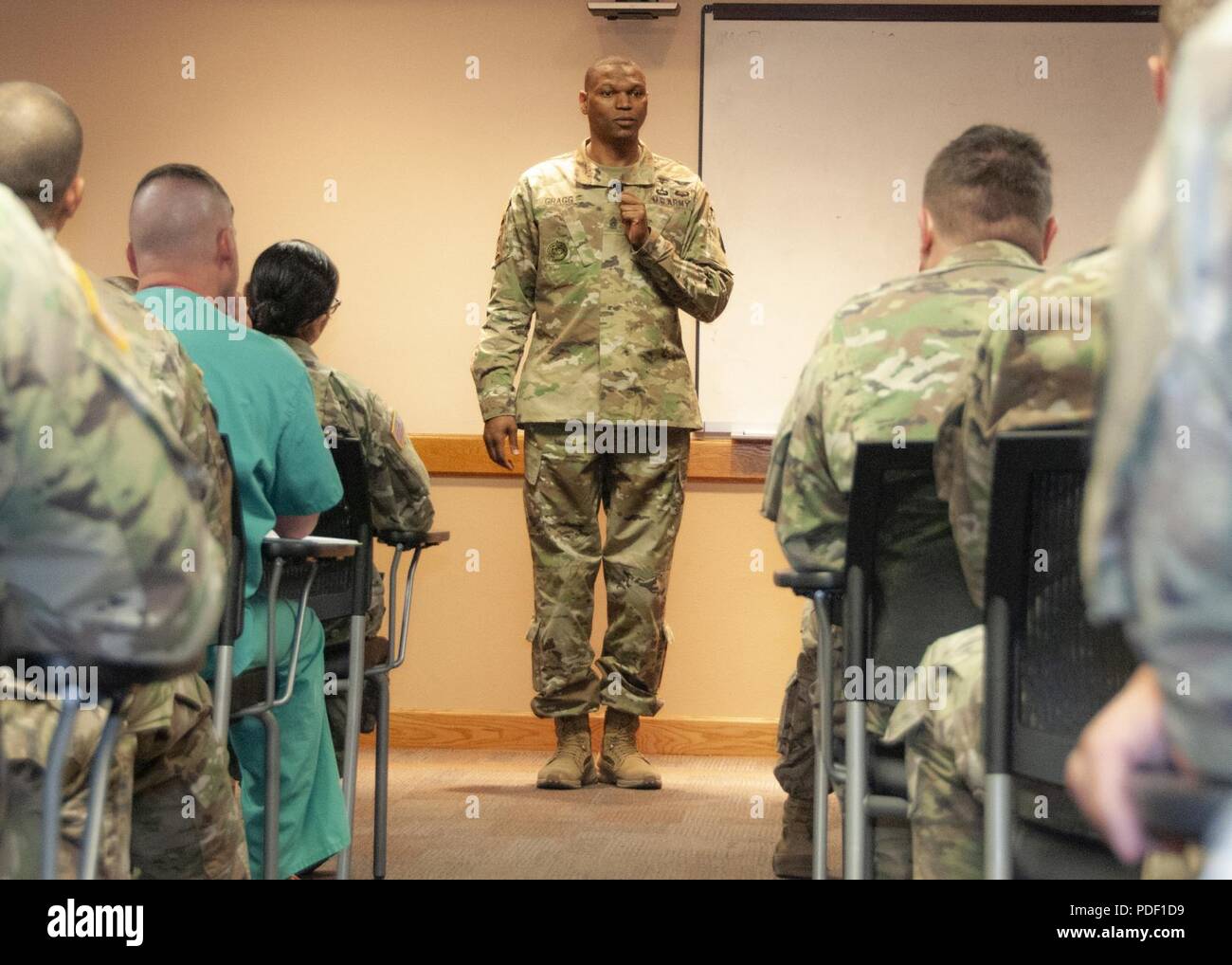 Command Sgt. Maj. Michael Gragg, command sergeant major, U.S. Army ...