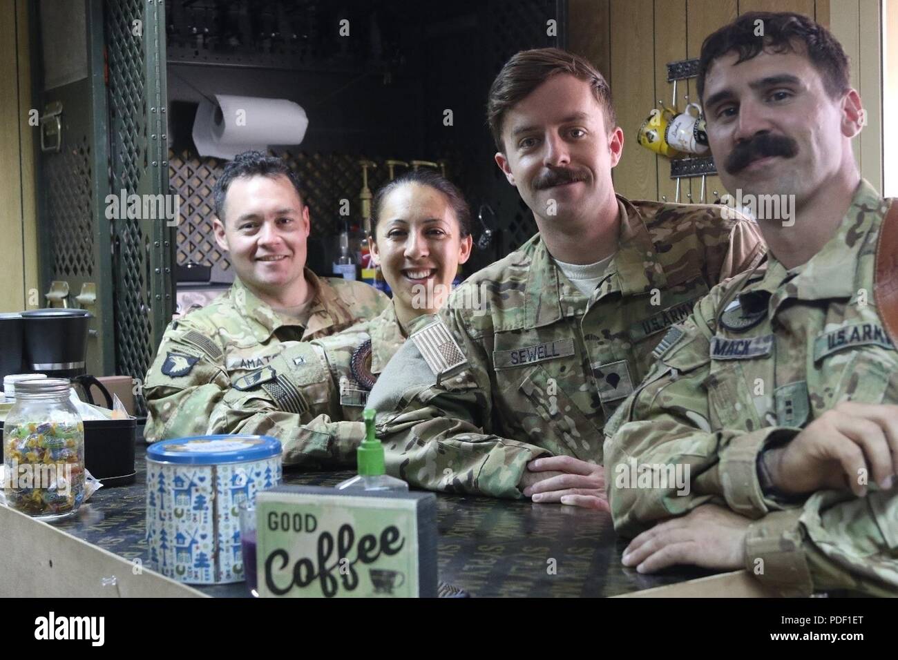 CAMP TAJI MILITARY COMPLEX, Iraq – (from left to right) U.S. Army Chief ...