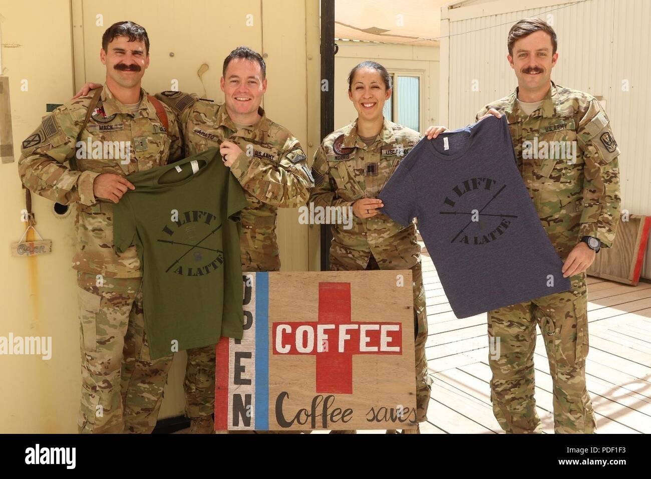 CAMP TAJI MILITARY COMPLEX, Iraq – (from left to right) U.S. Army Chief ...