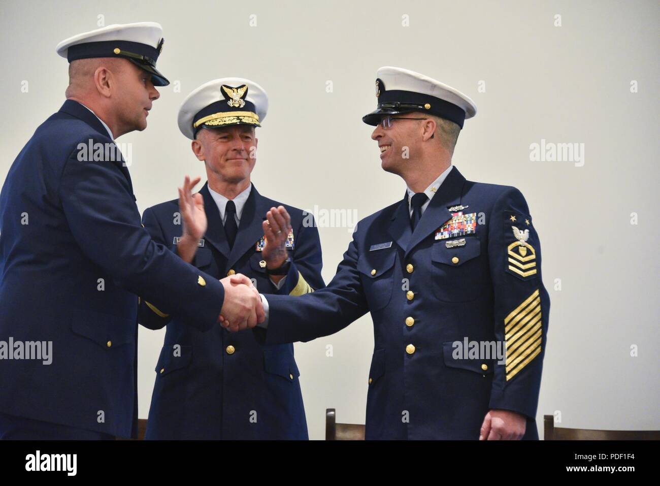 Coast Guard Commandant Adm. Paul Zukunft presides over the Master Chief ...