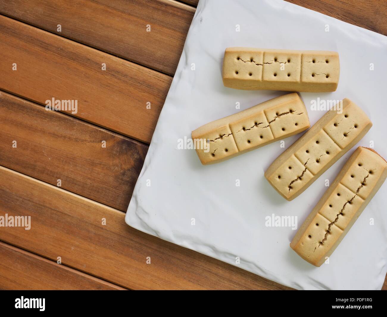 Scottish shortbread biscuit in shape hi-res stock photography and ...