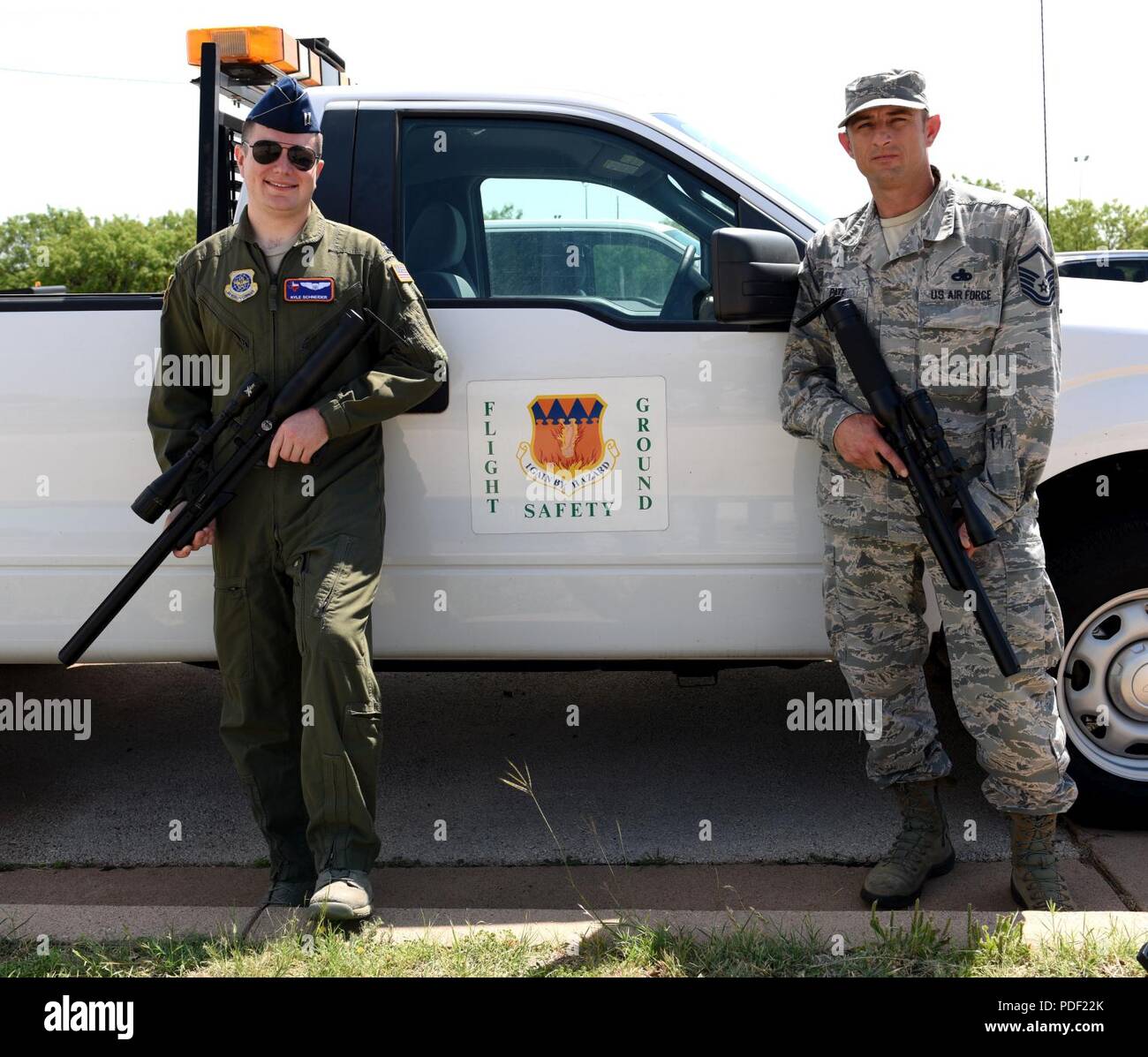 U.S. Air Force Capt. Kyle Schneider, 317th Airlift Wing flight safety ...