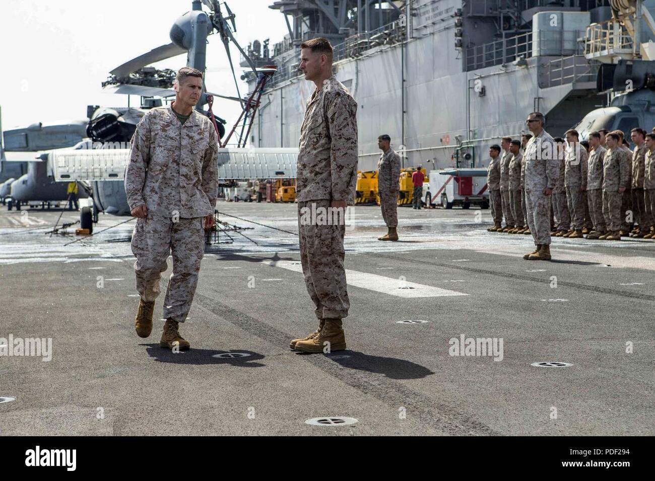 Commander of the 5th marine regiment hi-res stock photography and ...