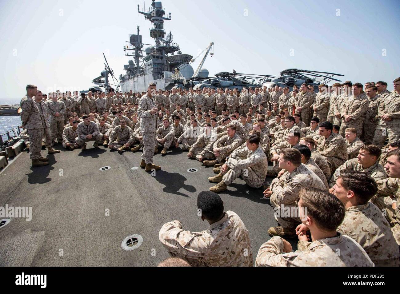 U.S. 5TH FLEET AREA OF OPERATIONS U.S. Marine Lt. Col. Christopher L ...