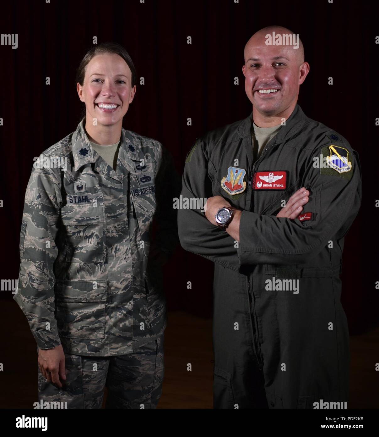 U.S. Air Force Lt. Col. Adrienne Stahl, 325th Maintenance Squadron ...