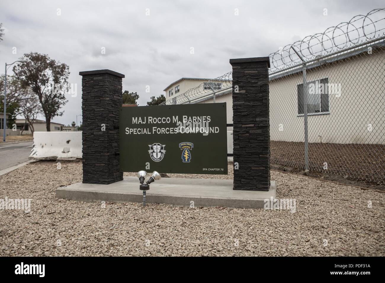A compound for California Army National Guard special forces and ...