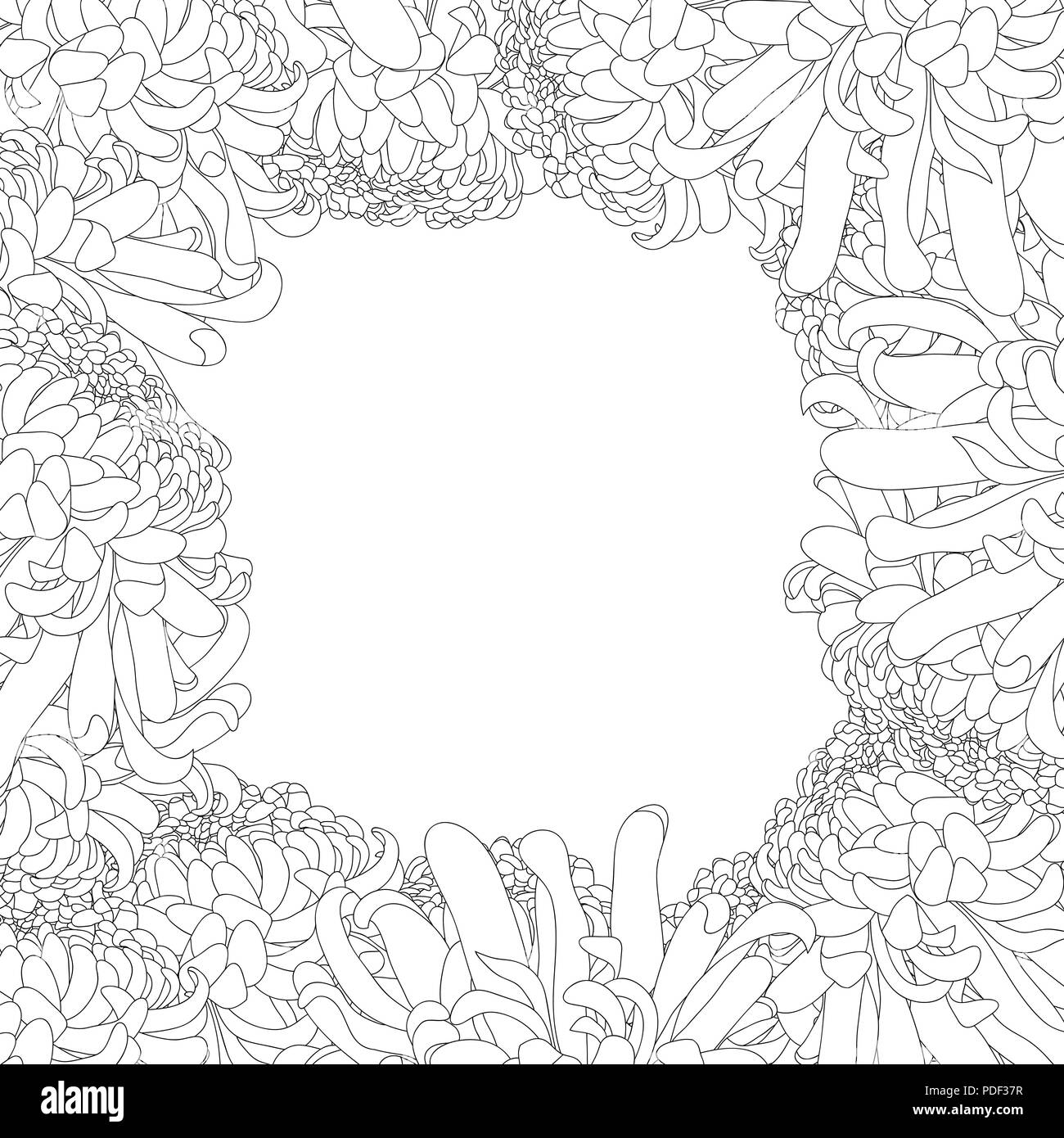 Japanese mums Stock Vector Images - Alamy