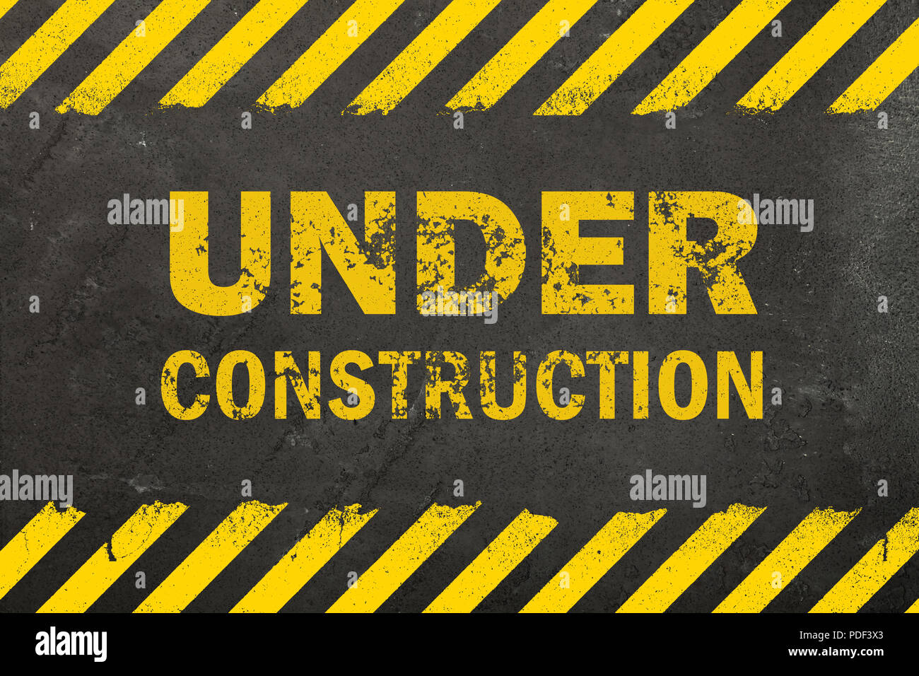 Black yellow hazard stripes hi-res stock photography and images - Alamy