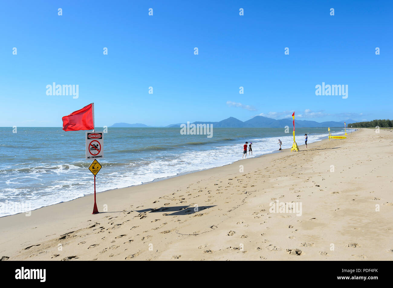 Beach Flags Australia High Resolution Stock Photography and Images - Alamy