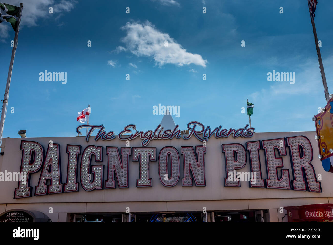 Paignton pier hi-res stock photography and images - Alamy