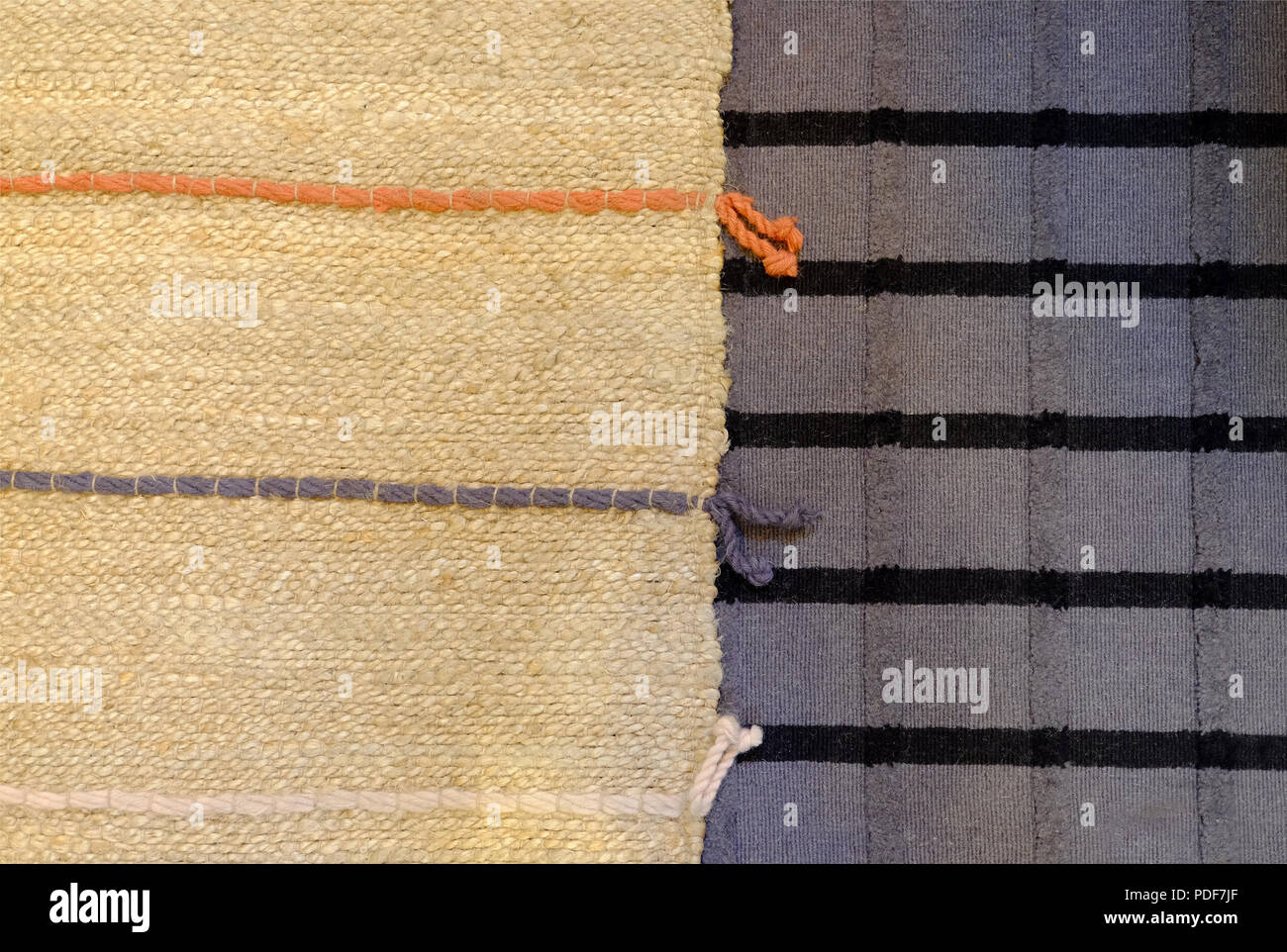 Wicker floor Mat. Traditional bamboo pad texture Stock Photo - Alamy