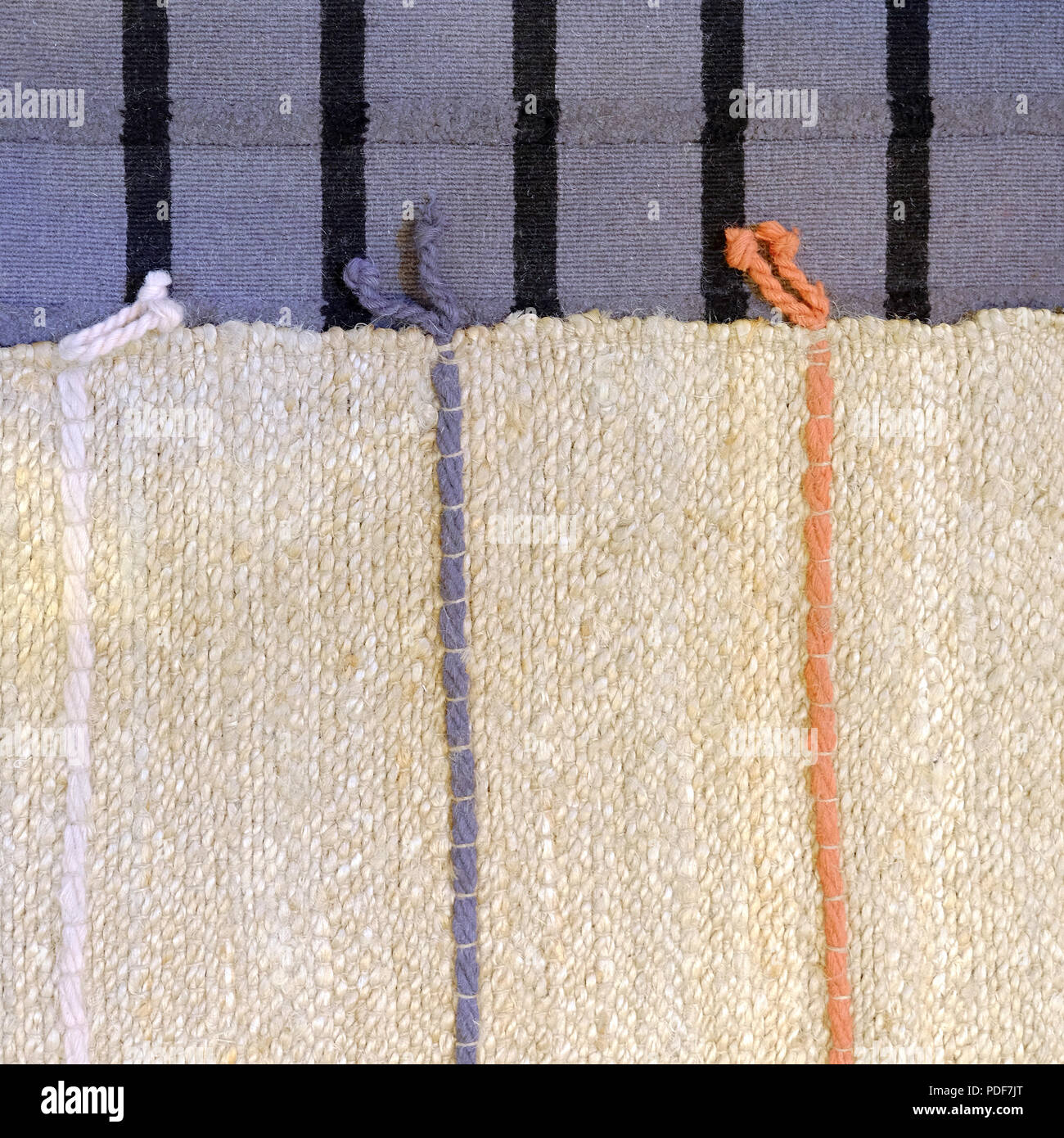 Wicker floor Mat. Traditional bamboo pad texture Stock Photo - Alamy
