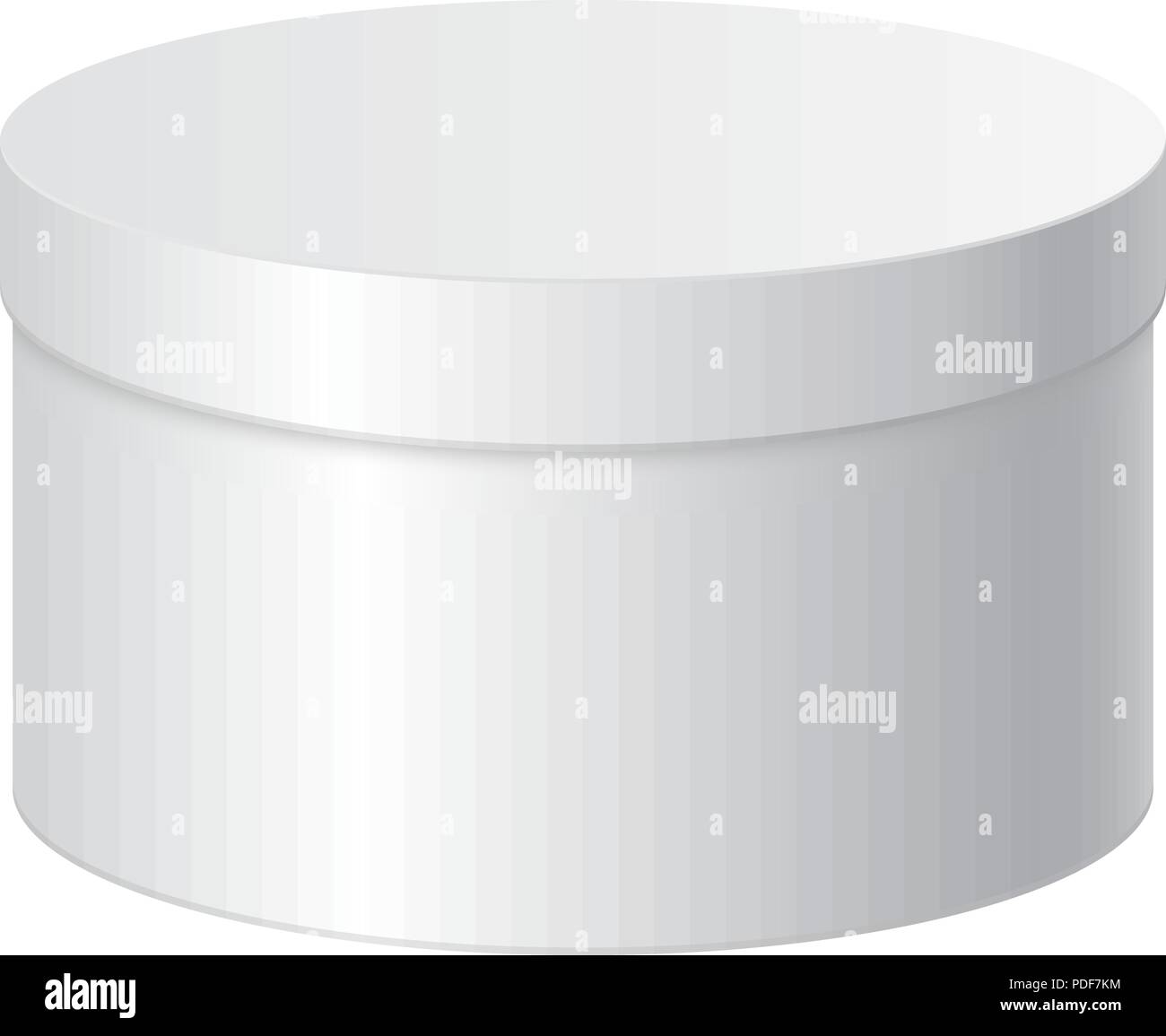 Realistic white blank closed Stock Vector Images - Alamy