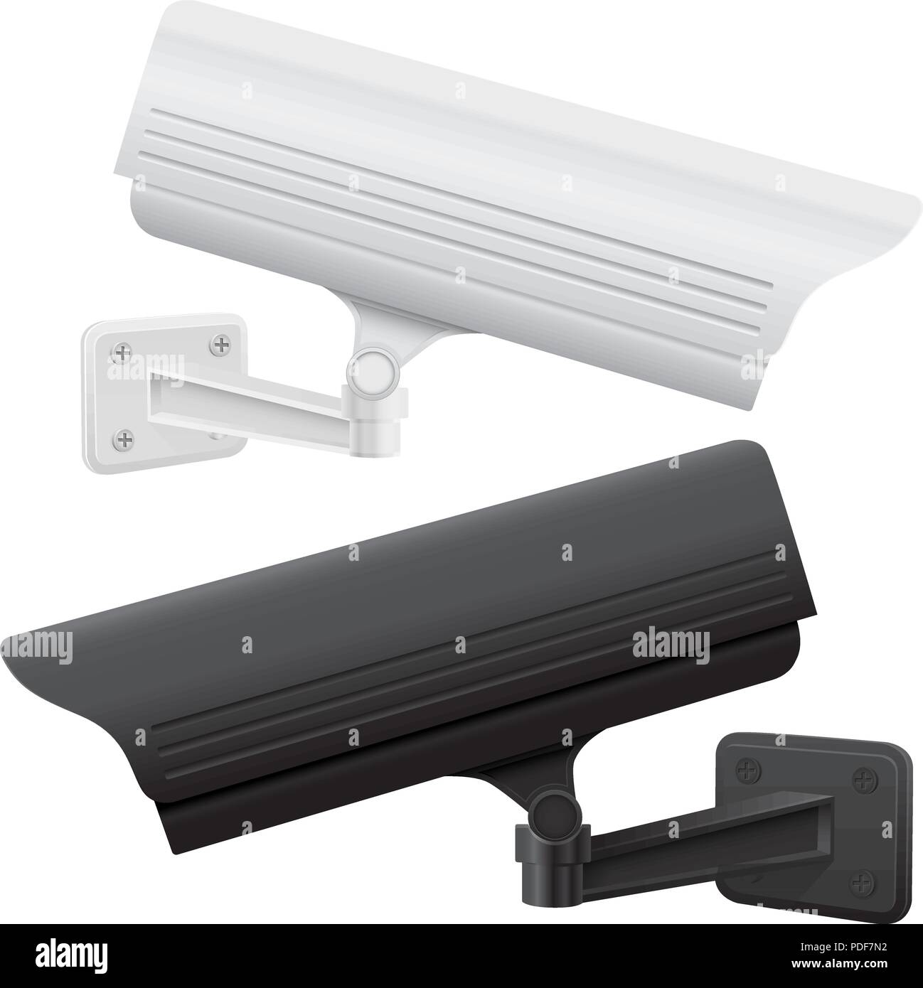 CCTV security camera. Side view Stock Vector Image & Art - Alamy