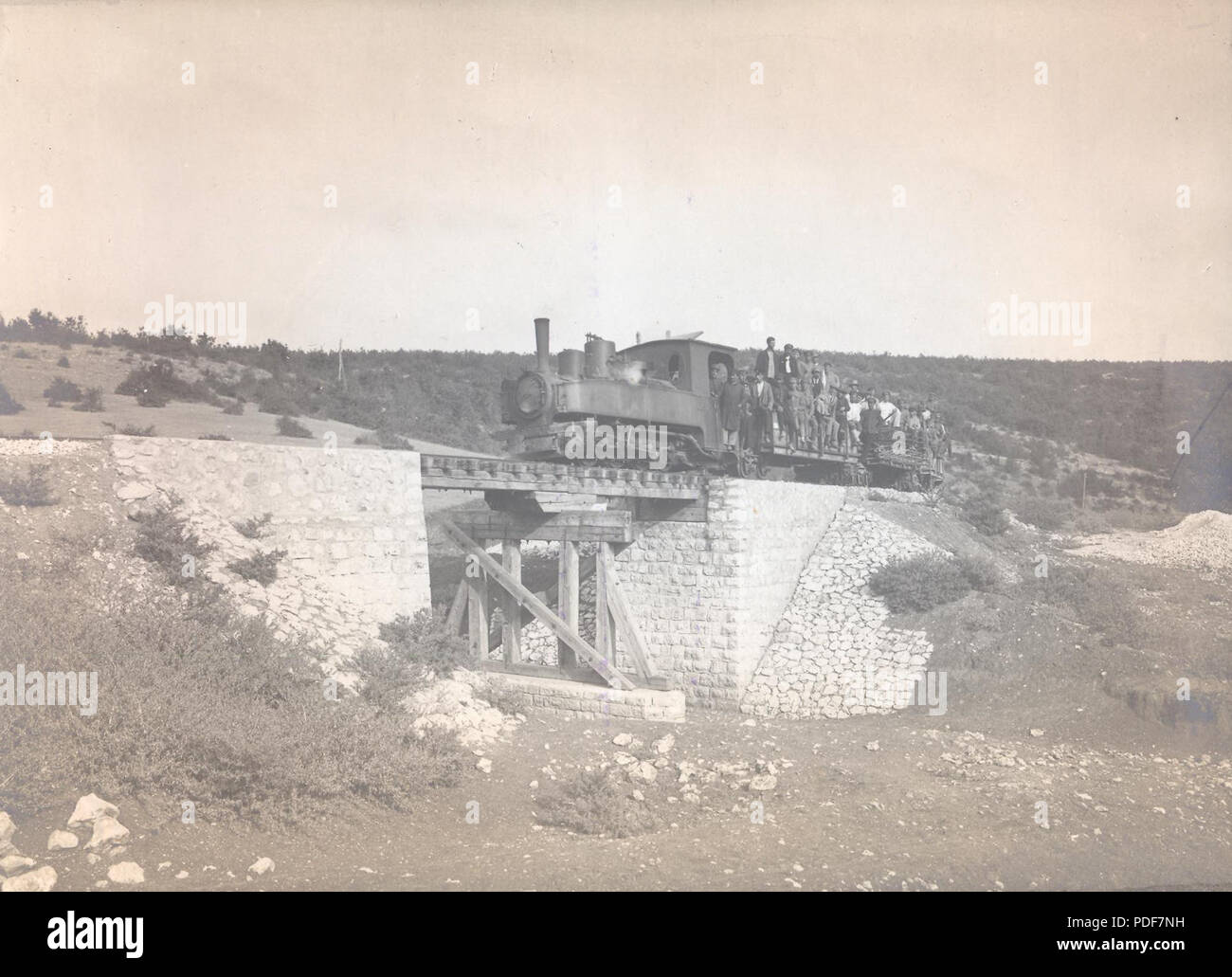 60 BASA-3K-7-335-16-Rakovski-Haskovo narrow gauge line Stock Photo - Alamy