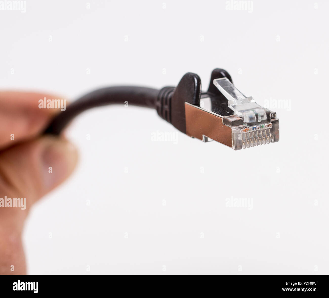 Network LAN Cable Stock Photo - Alamy