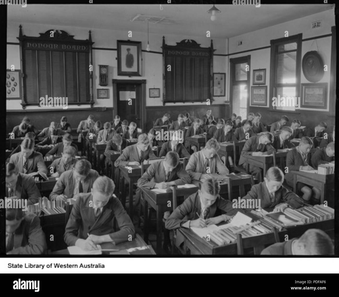 31 CBC Classroom 1932 Stock Photo - Alamy