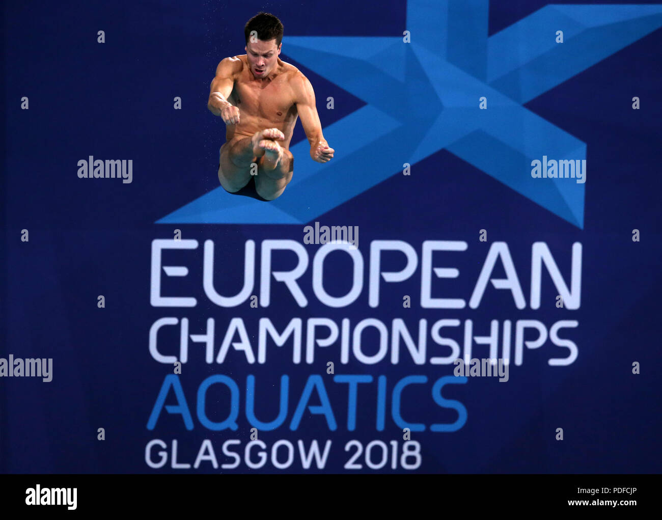 Germany's Patrick Hausding in action in the Men's 3m Springboard diving ...