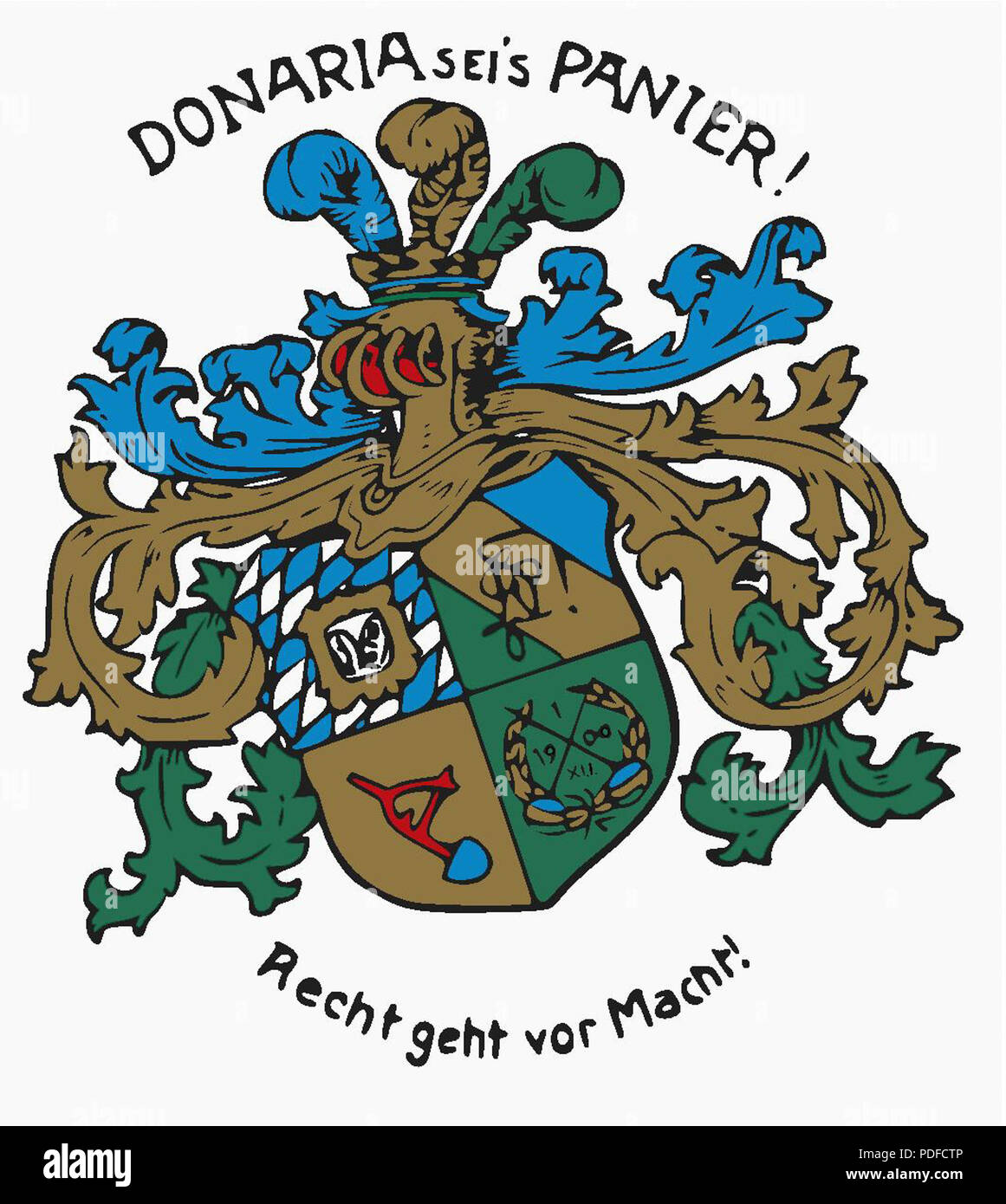 104 Corps Donaria (Wappen Stock Photo - Alamy