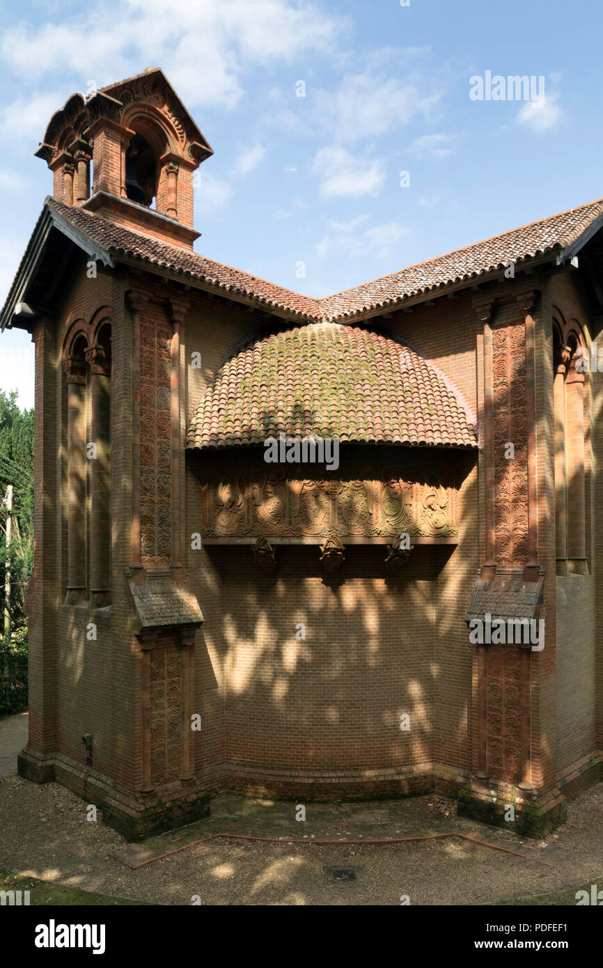Watts chapel cemetery compton surrey hi-res stock photography and ...