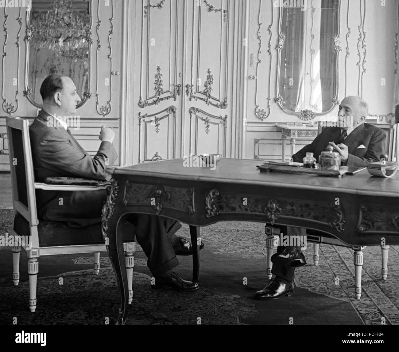 Emil hacha Black and White Stock Photos & Images - Alamy