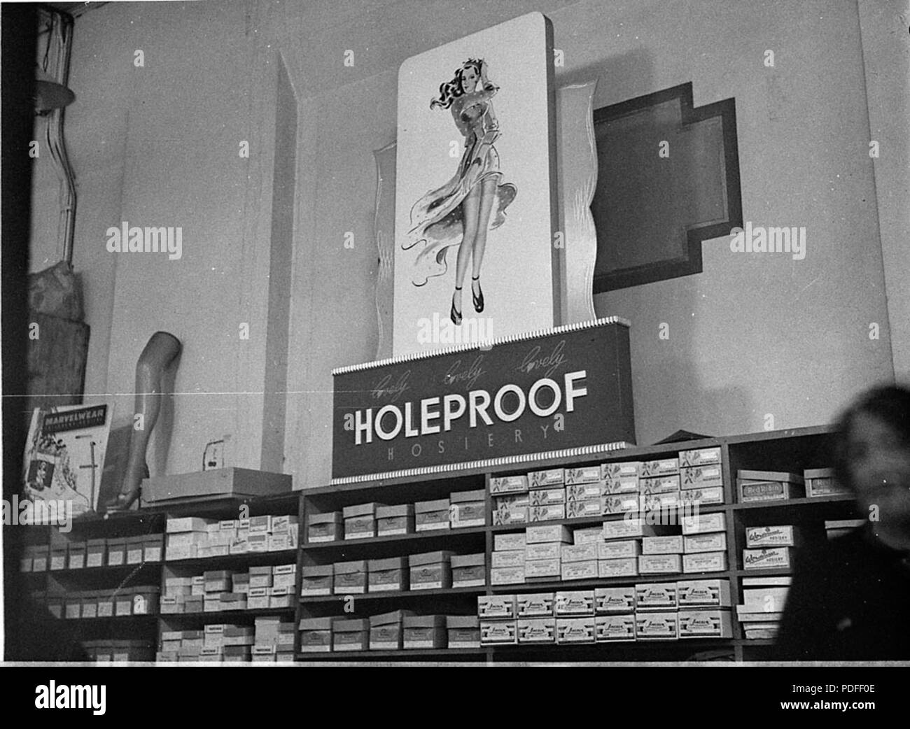 Holeproof display Black and White Stock Photos & Images - Alamy