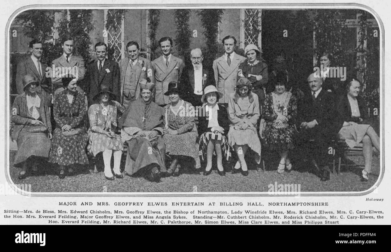 126 Everard Feilding group photograph Stock Photo - Alamy