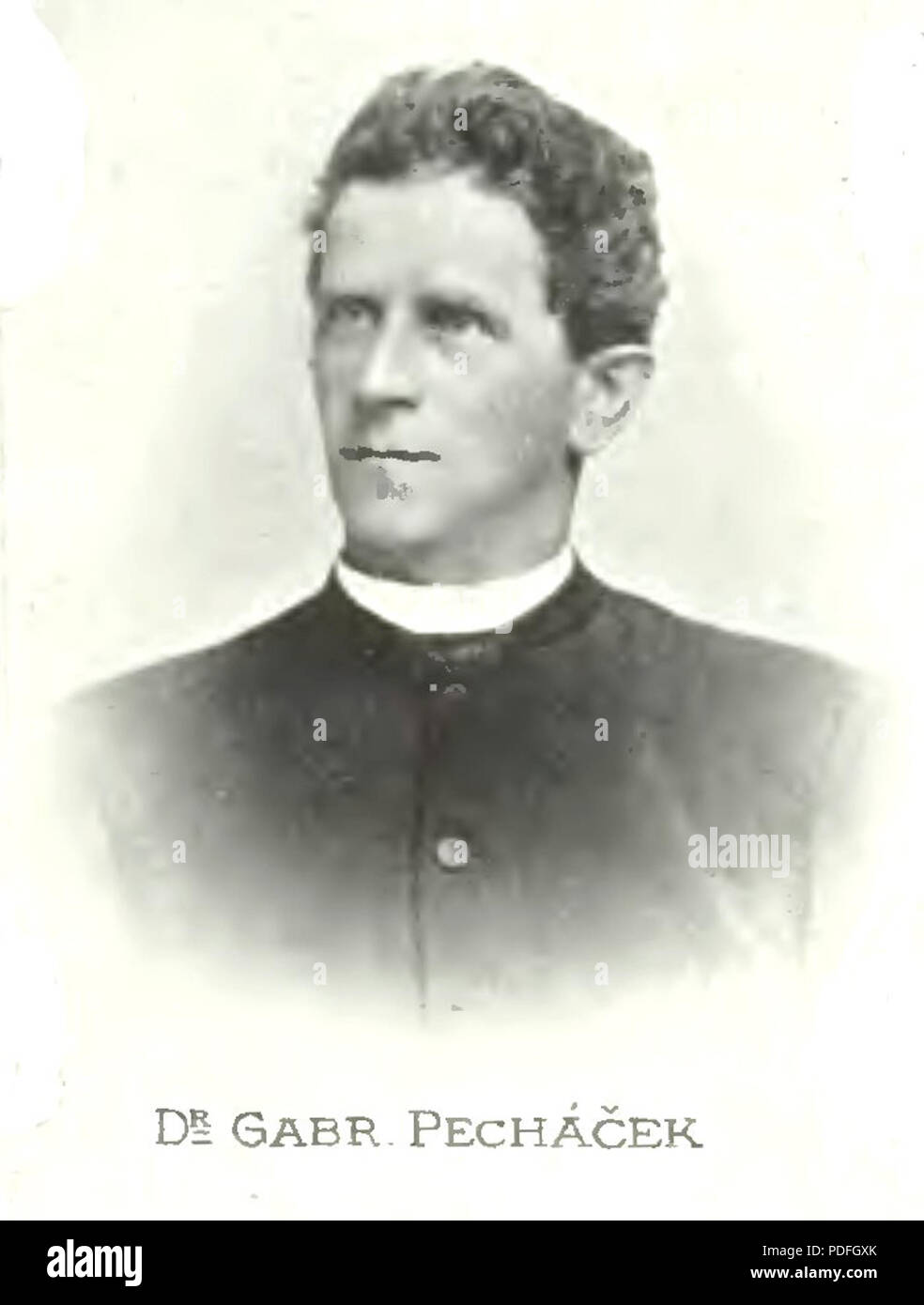 137 Gabriel Pechacek 1899 Narodni album Stock Photo - Alamy