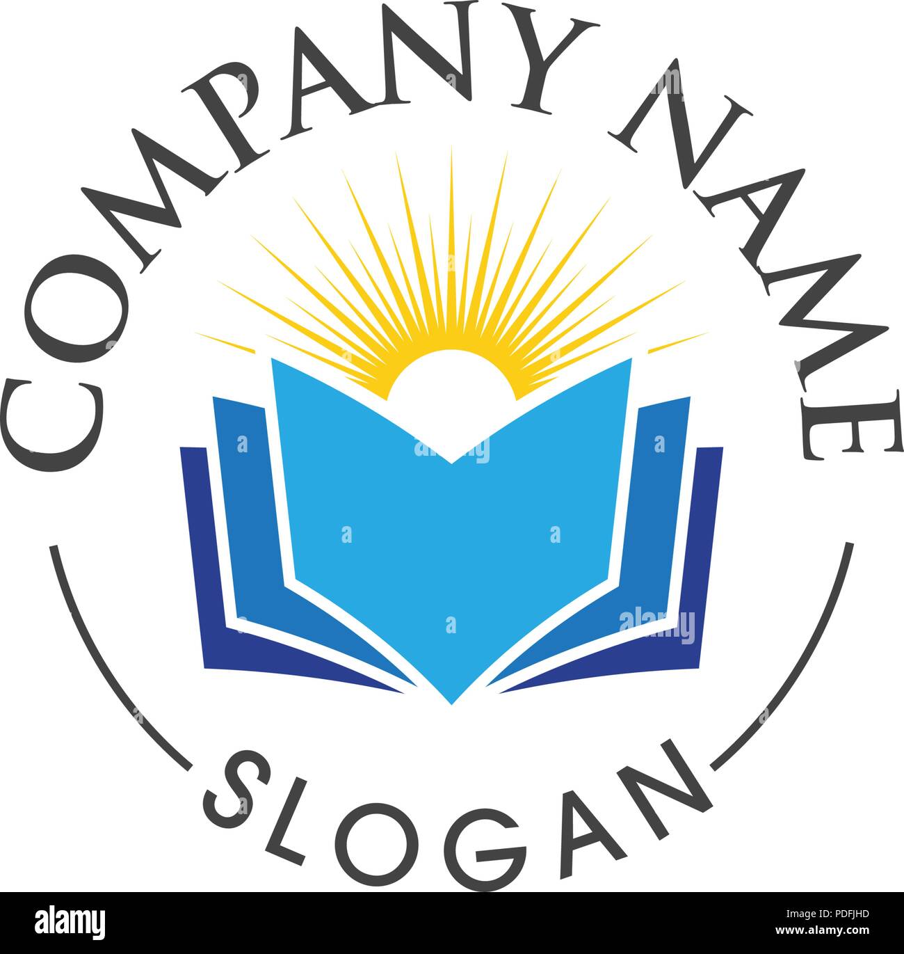 Education logos hi-res stock photography and images - Alamy