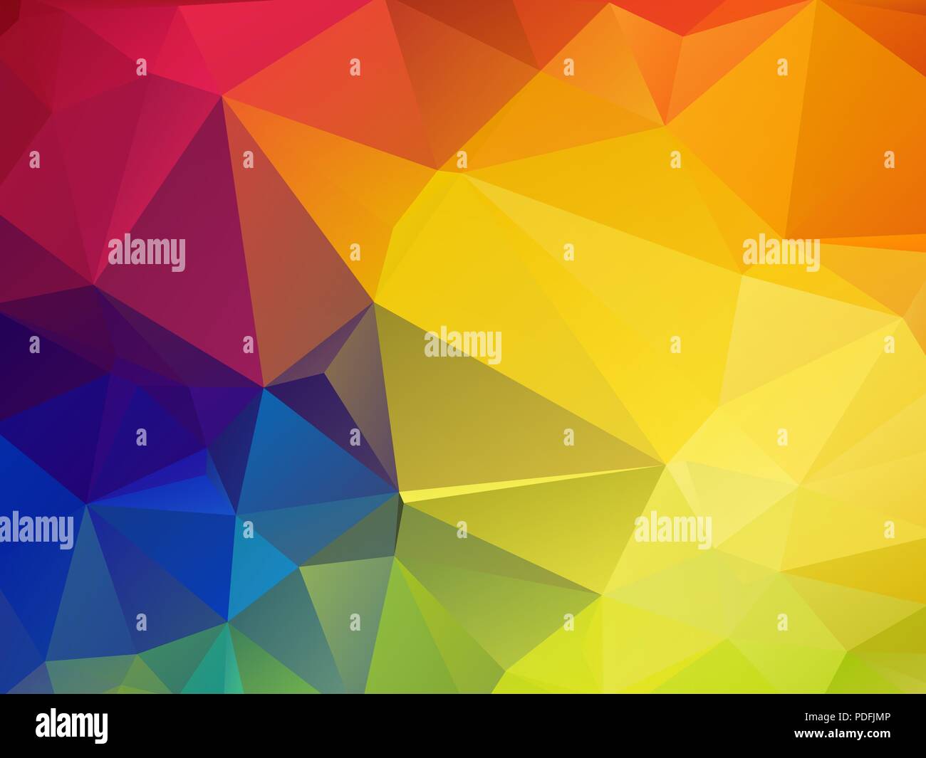 Red low poly grid triangle Stock Vector Images - Alamy