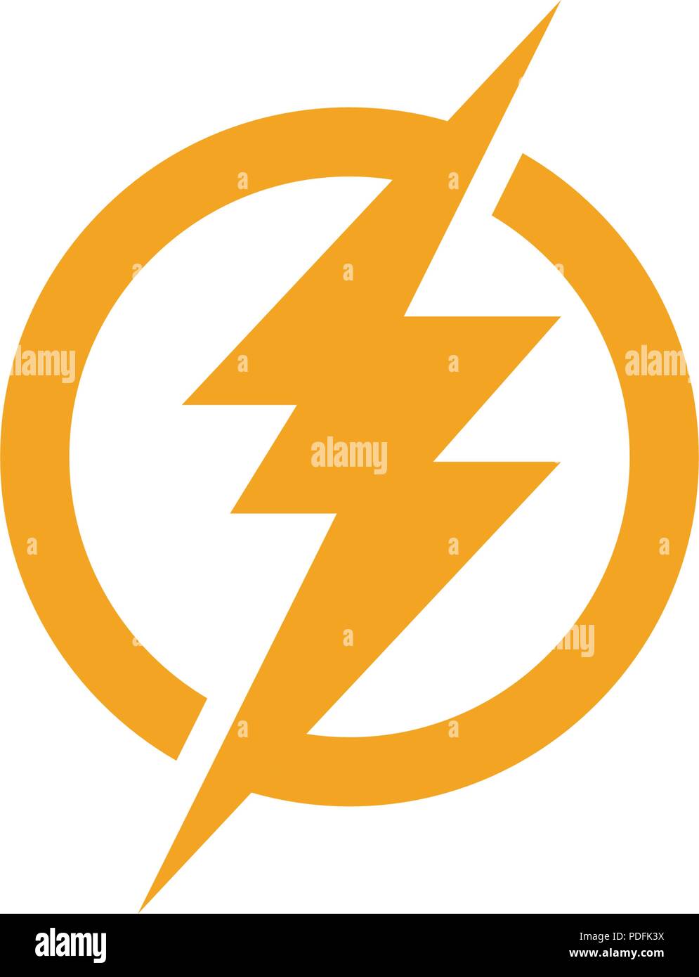 Lightning Logo Template vector icon illustration design Stock Vector ...