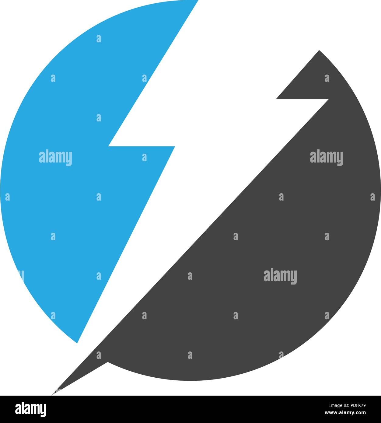 Lightning Logo Template vector icon illustration design Stock Vector ...