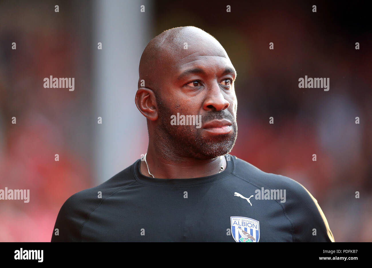 West Bromwich Albion manager Darren Moore Stock Photo - Alamy