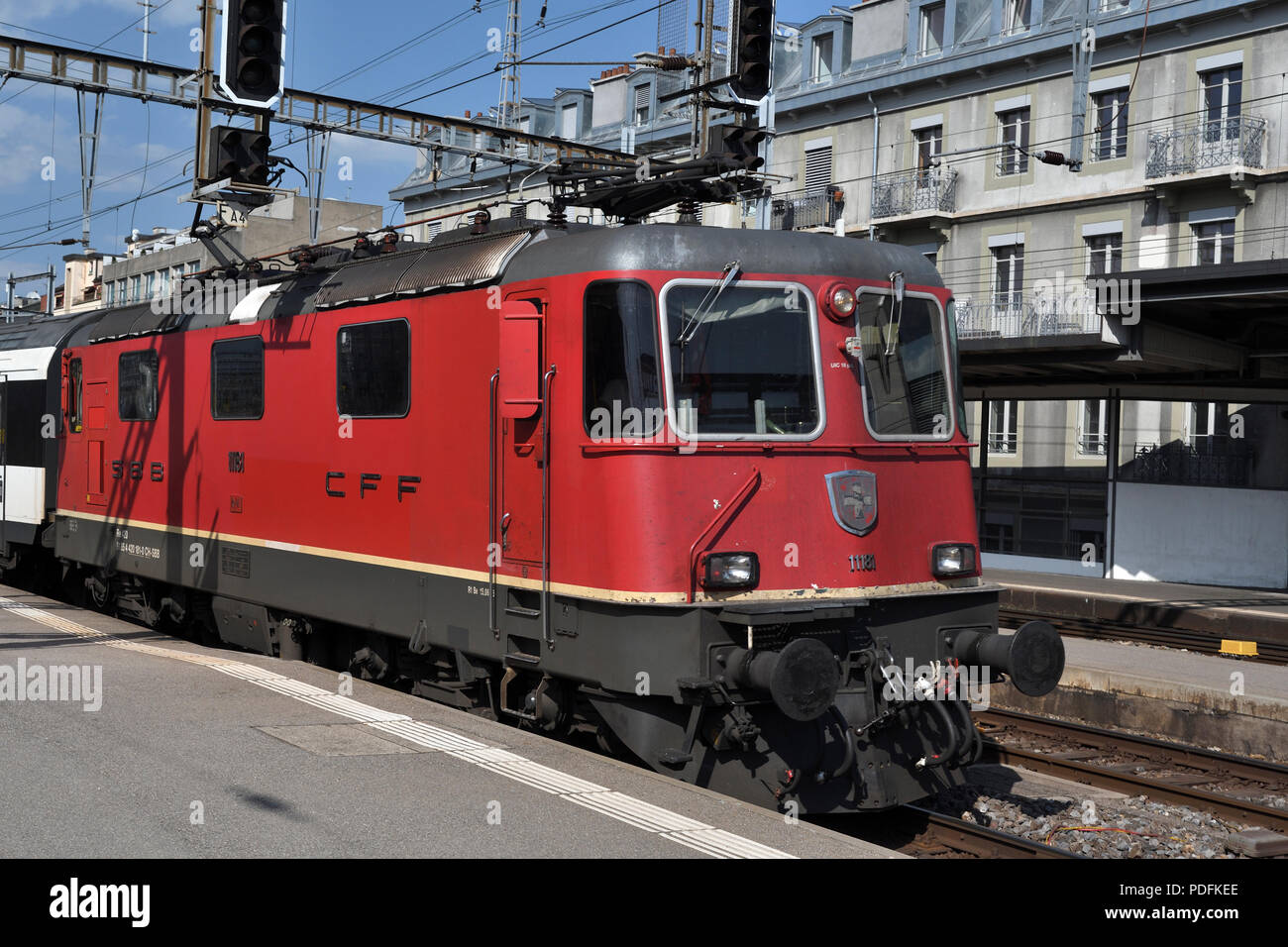 11181;bo-bo;push-pull fitted;Re4/4;standard SBB electric loco;from 1967 ...