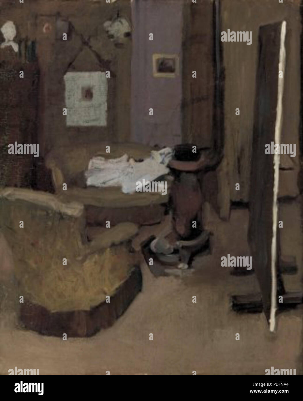 61 Hugh Ramsay - The artist's studio, 1901 Stock Photo - Alamy