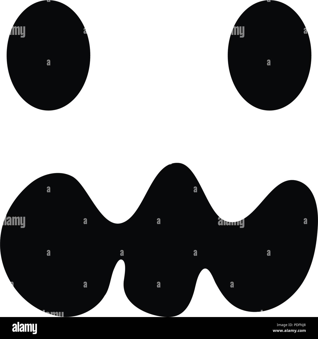 Ghost icons Vector illustration of flat design characters Stock Vector ...