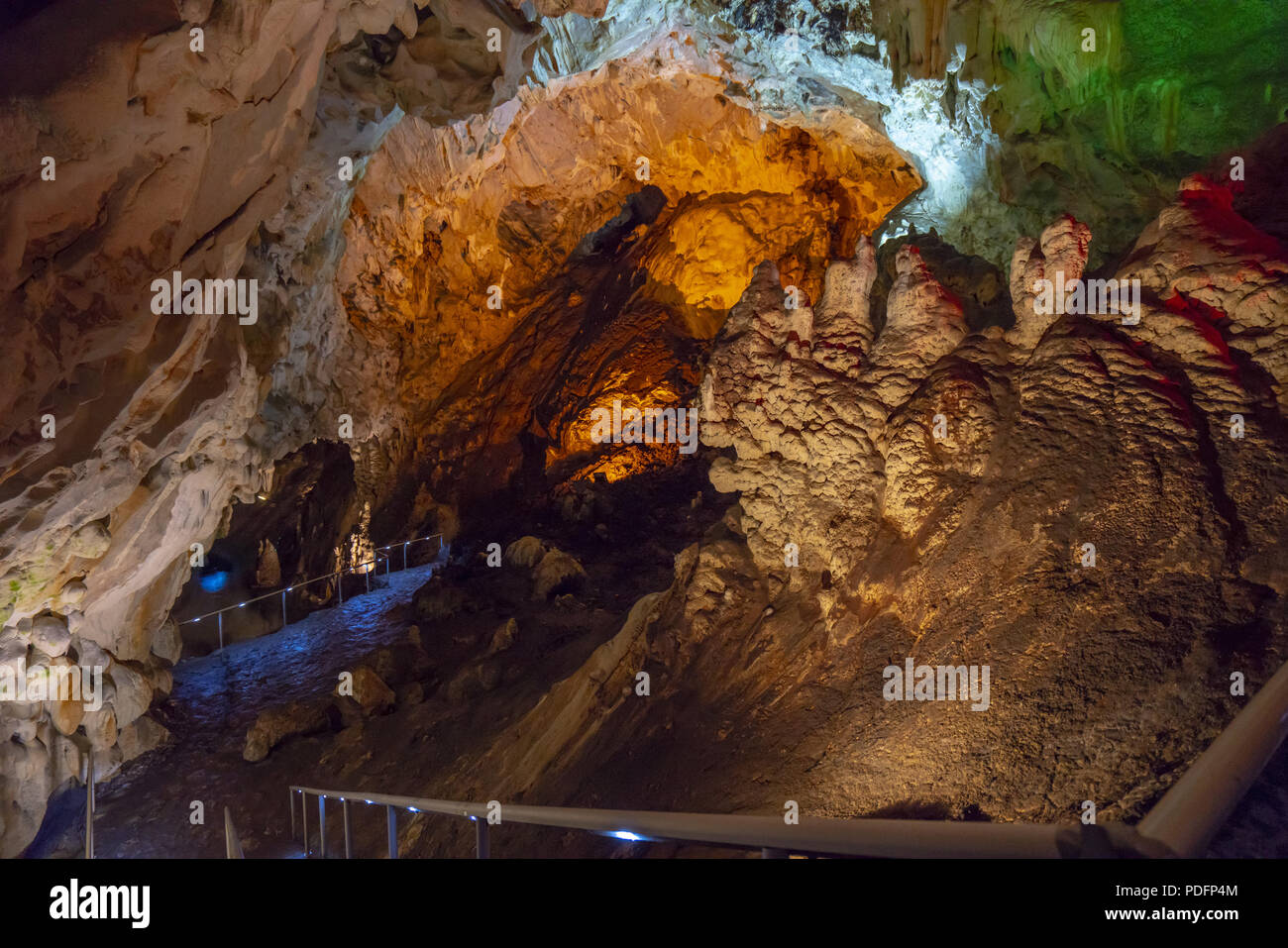 Vrelo Cave in the Matka Canyon of Macedonia Stock Photo - Alamy