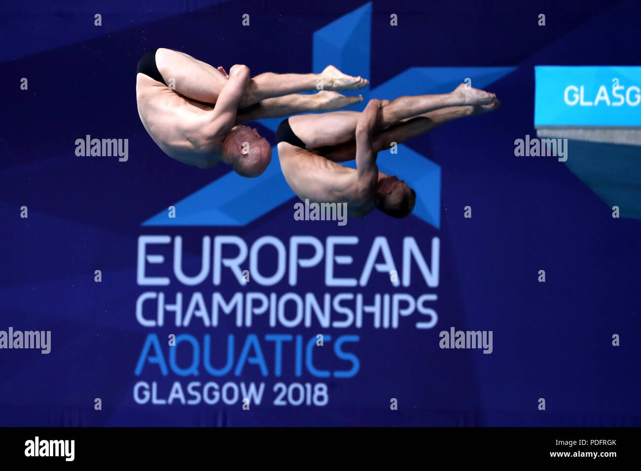 Germany's Timo Barthel and Florian Fandler in action in the Men's ...