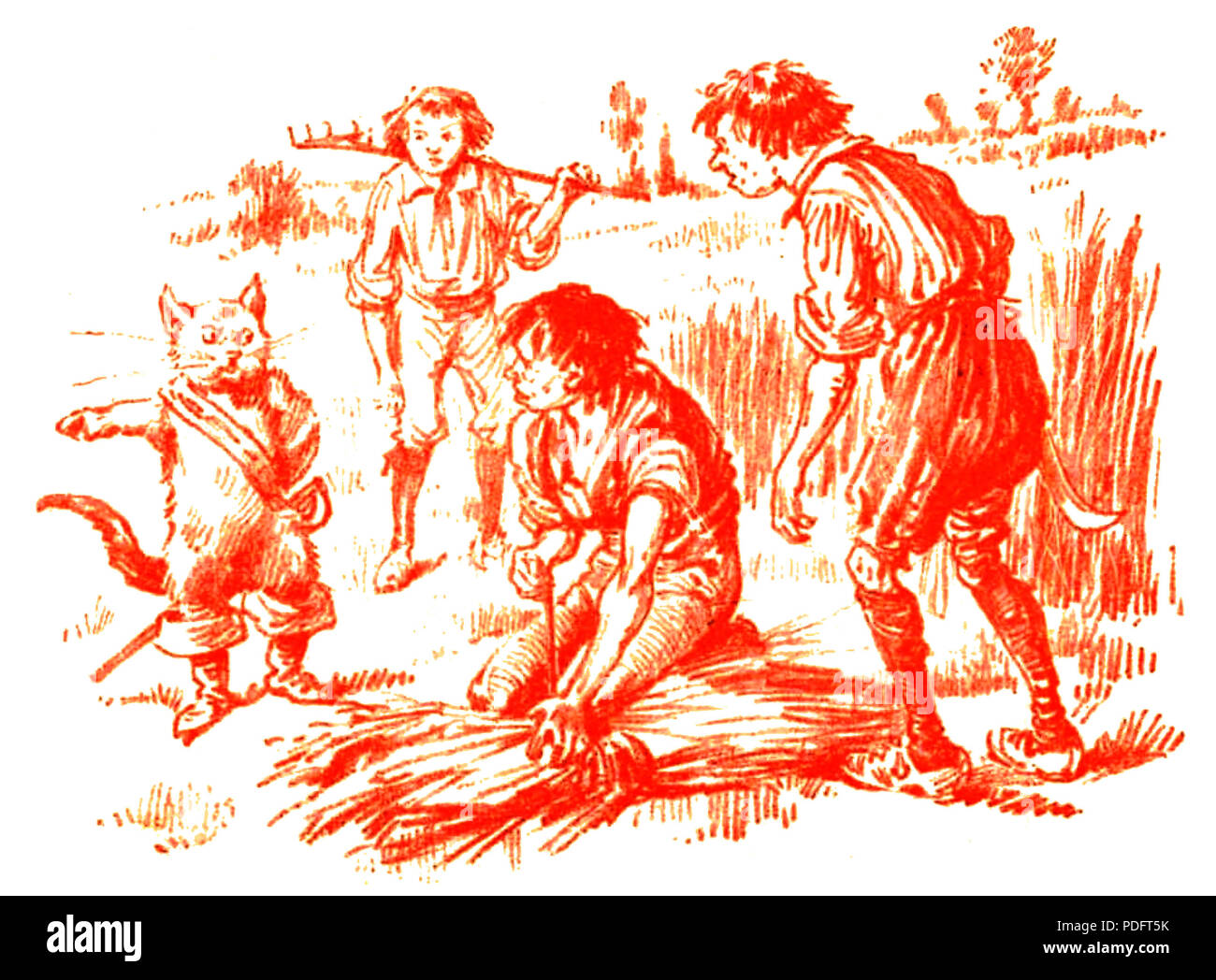 185 Kot w butach (Artur Oppman) page 0009a Stock Photo - Alamy