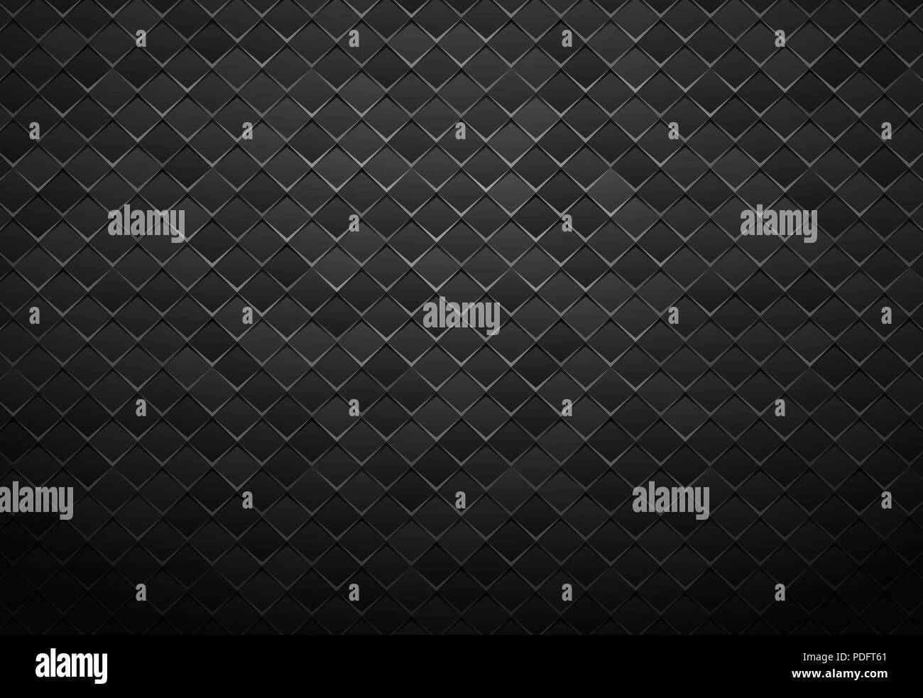 abstract black metal tile background Stock Vector Image & Art - Alamy