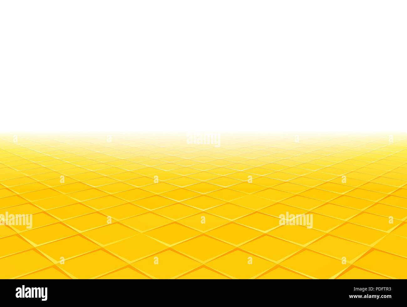 yellow tile perspective background Stock Vector Image & Art - Alamy