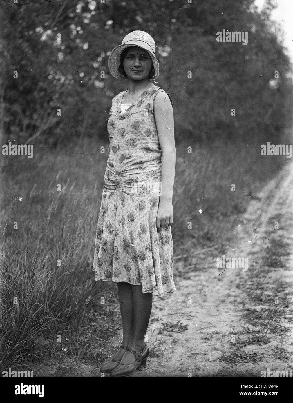 Summer retro style Black and White Stock Photos & Images - Alamy