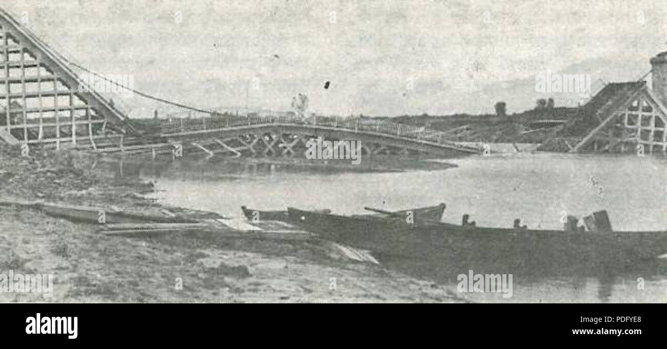 131 Former Bender bridge after its destruction in WWI Stock Photo - Alamy