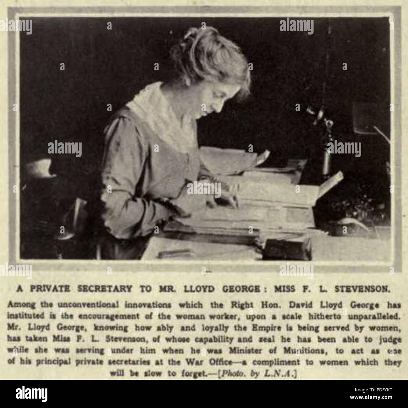 Frances stevenson hi-res stock photography and images - Alamy