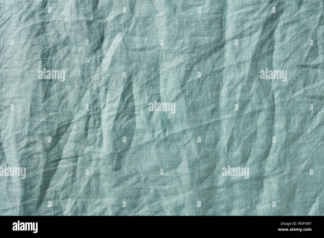 Blue linen fabric background Stock Photo - Alamy