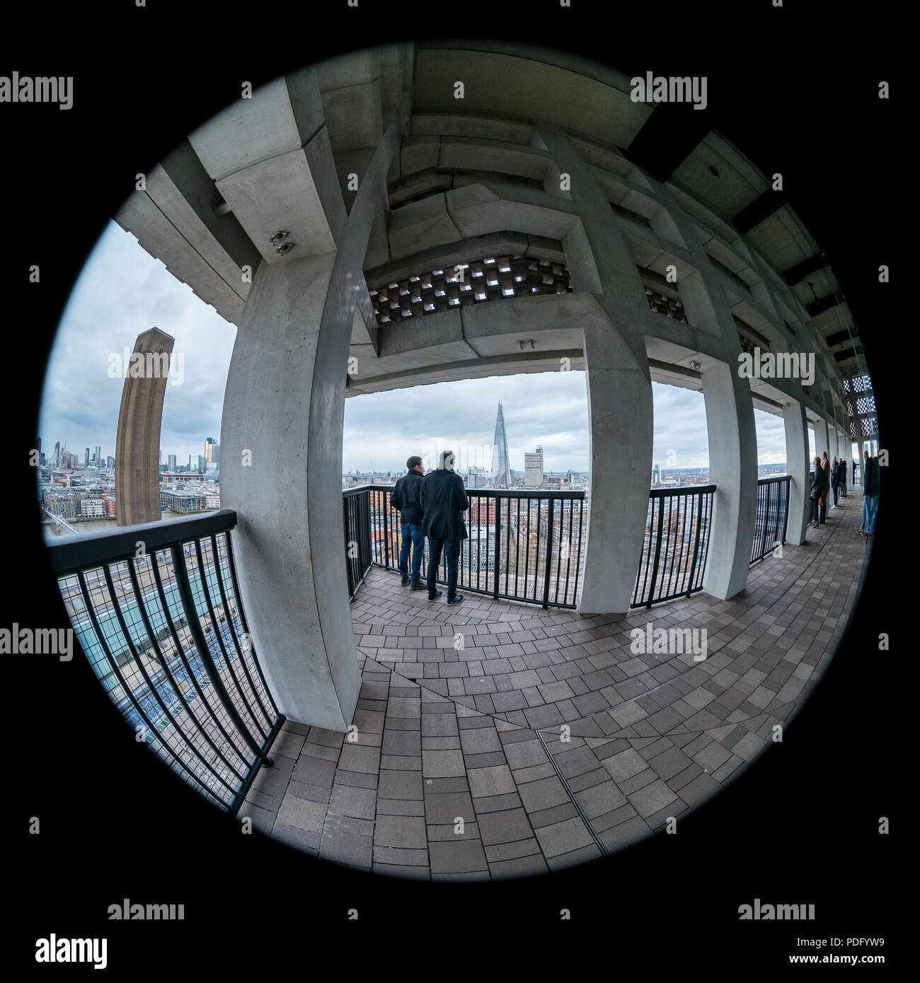 Tate Modern Art Gallery, The Blavatnik Extension, London Stock Photo ...